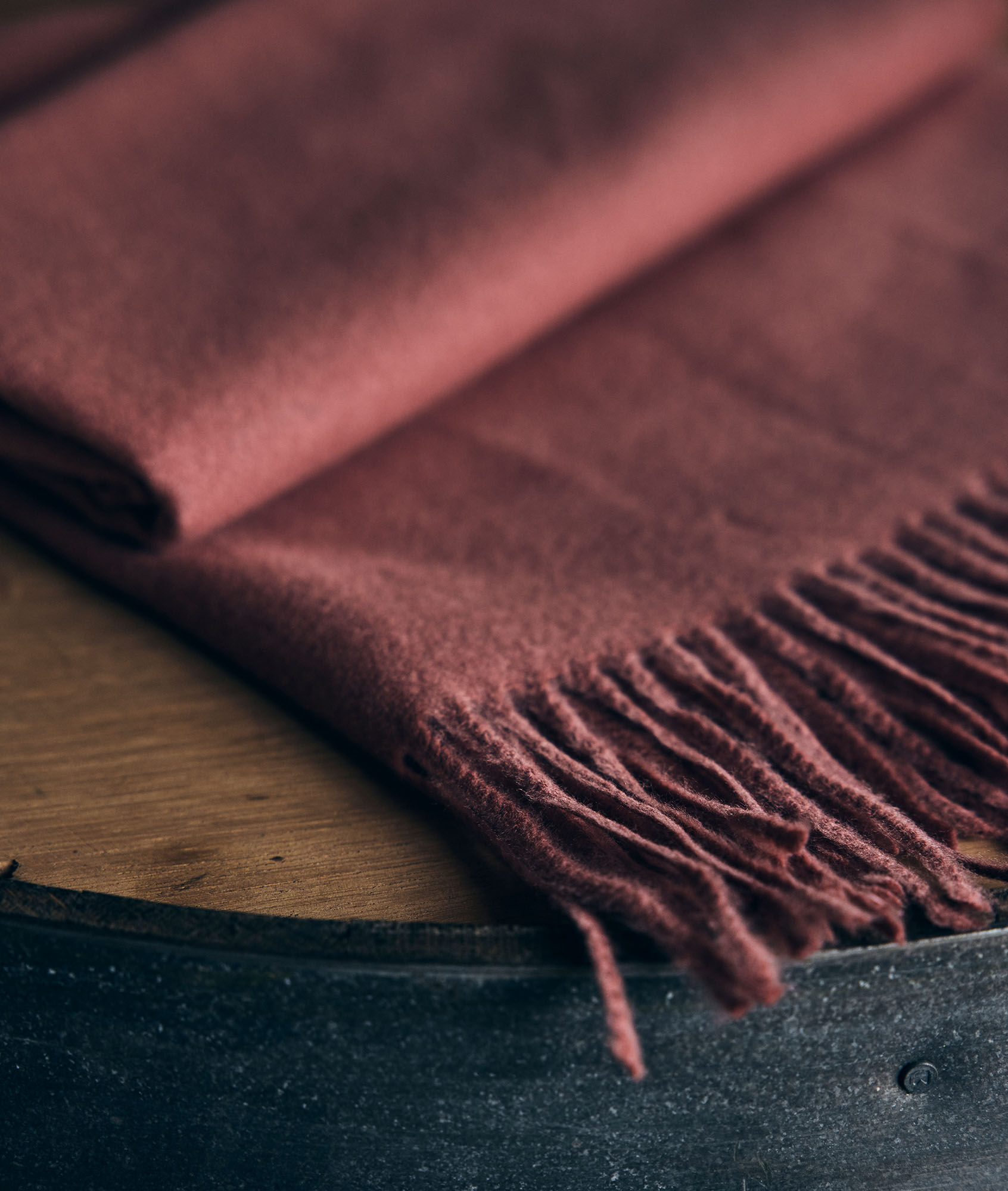 Echarpe fine et douce bois de rose Runie Femme | Maison 123