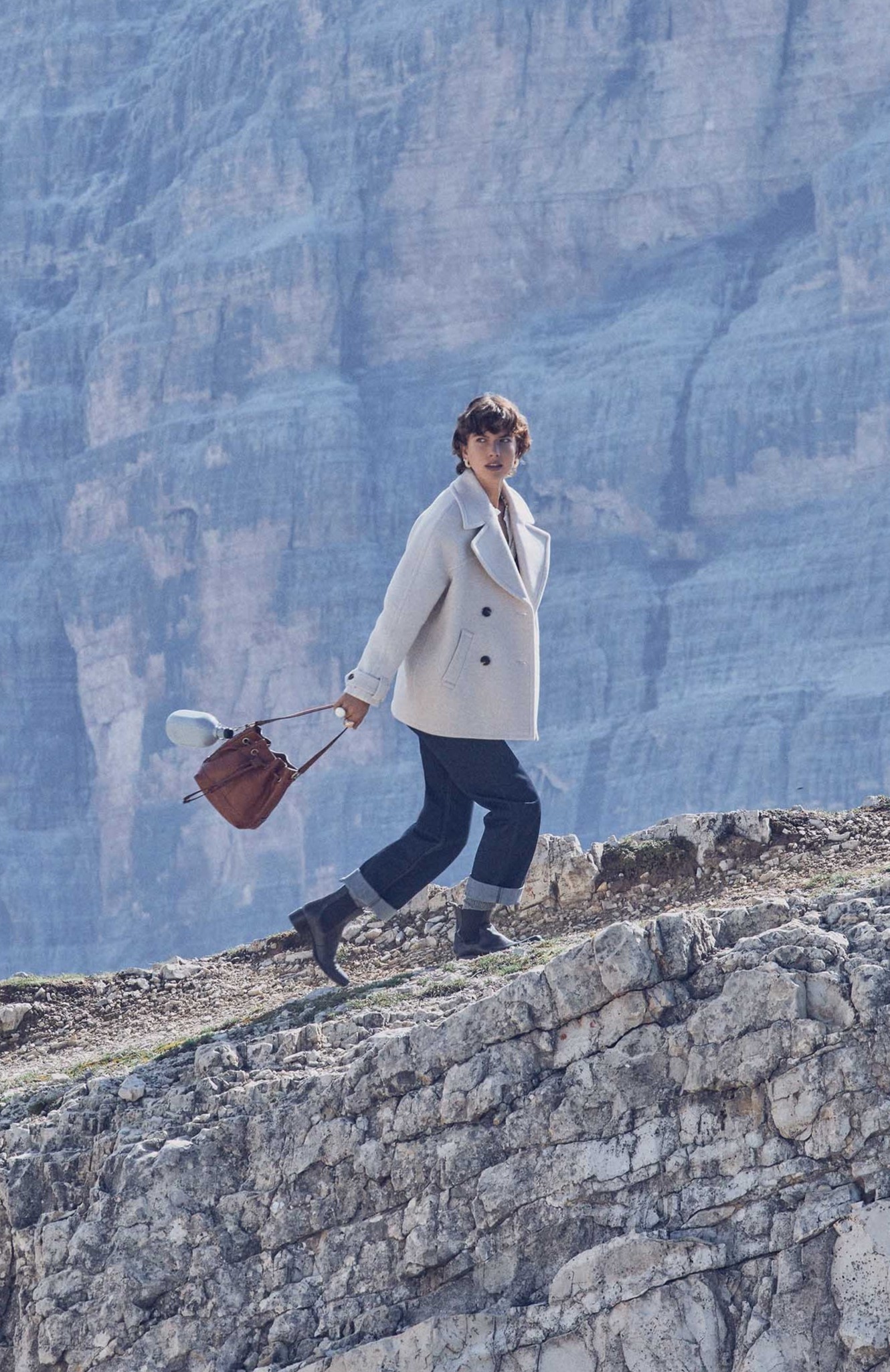 Caban en laine DEAN Femme | NATUREL | Maison 123